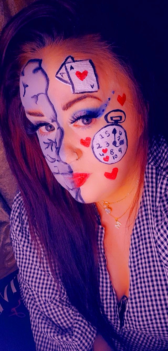 Fundraiser creates 30 different neurological conditions in makeup over ...