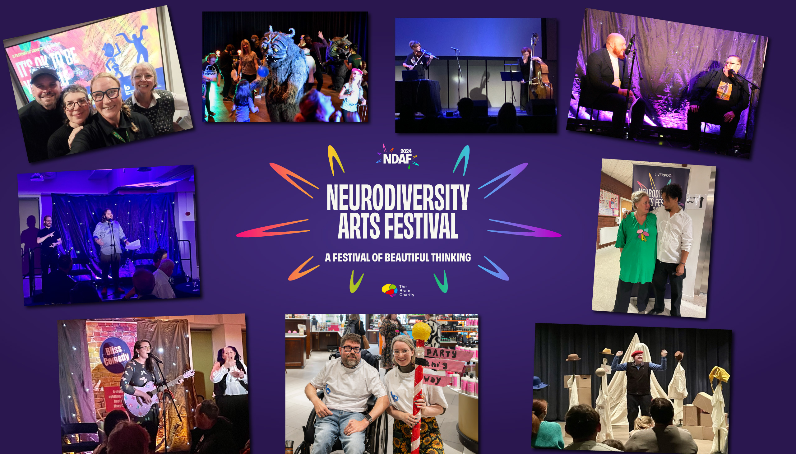 The Brain Charity's Neurodiversity Arts Festival 2024: a celebration of ...